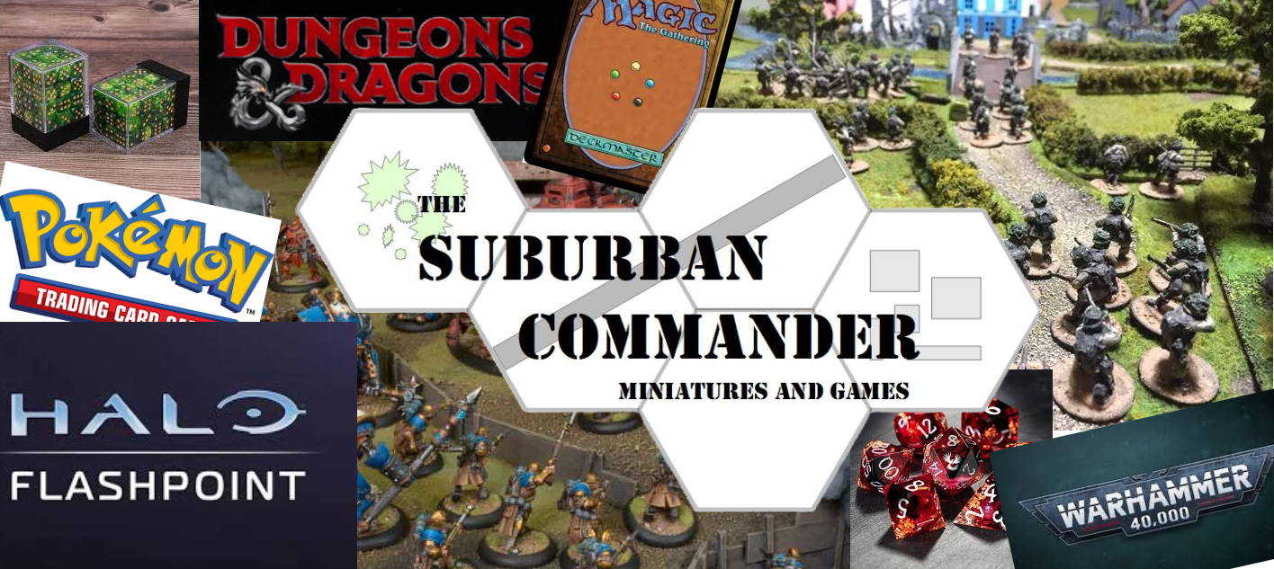 The Suburban Commander Miniatures and Games